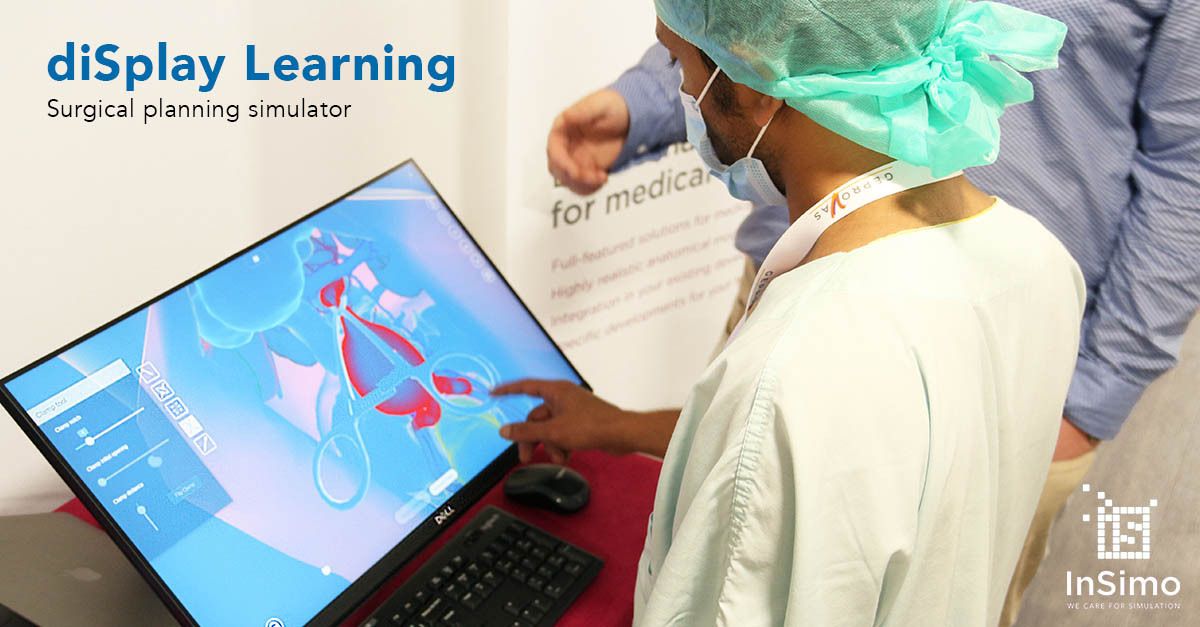 diSplay Learning : educational software for surgical planning