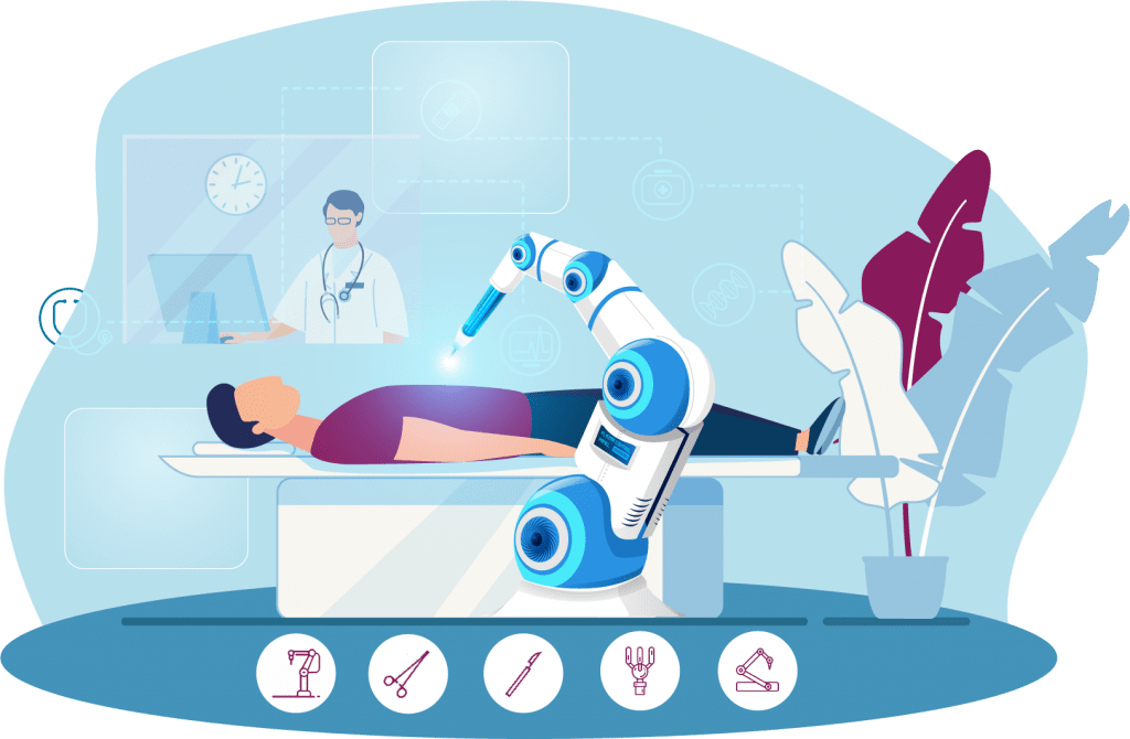 Robotic surgery training